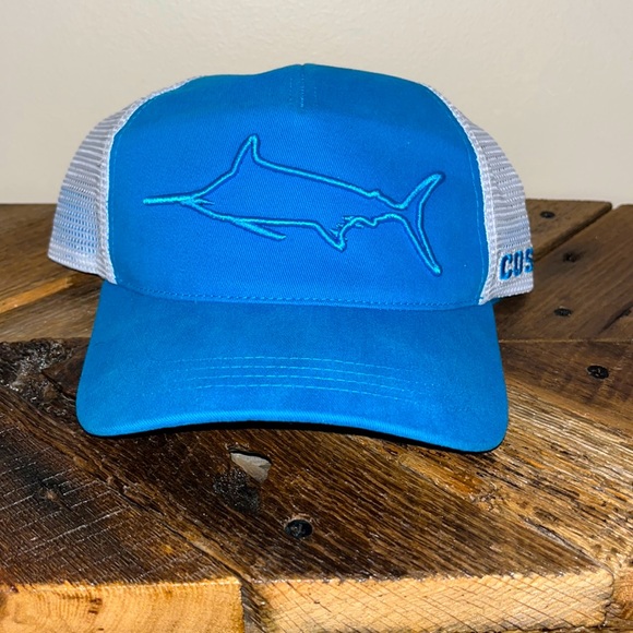 Costa | Accessories | Costa Logo Fishing Adjustable Trucker Hat Ball ...